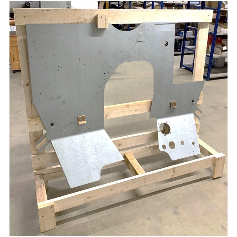 Joe's Motor Pool ACM 2 Full Front Floor with Channels for Ford GPW ...